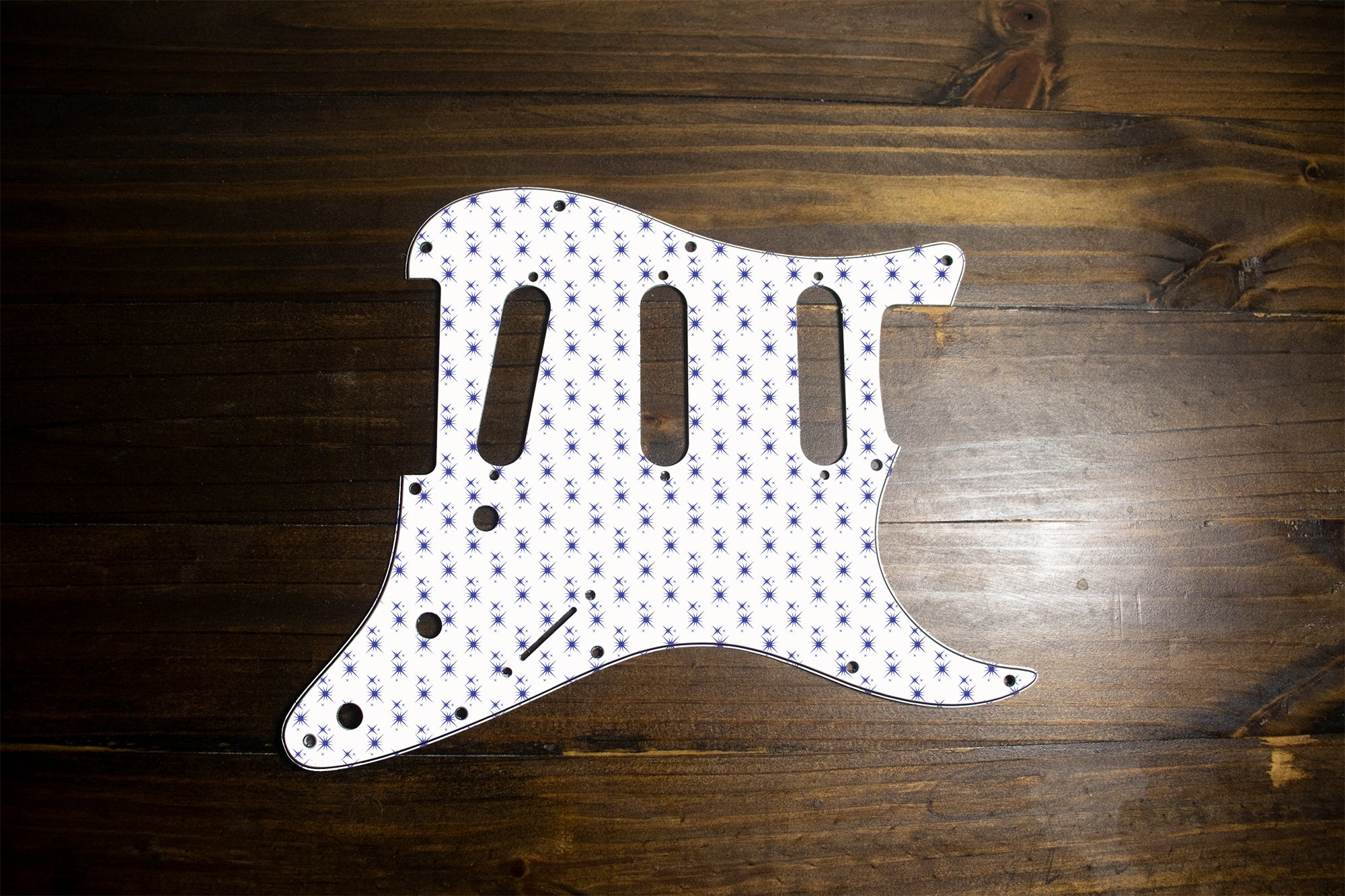 The Starlight (Blue)-Strat Pickguard by Carmedon